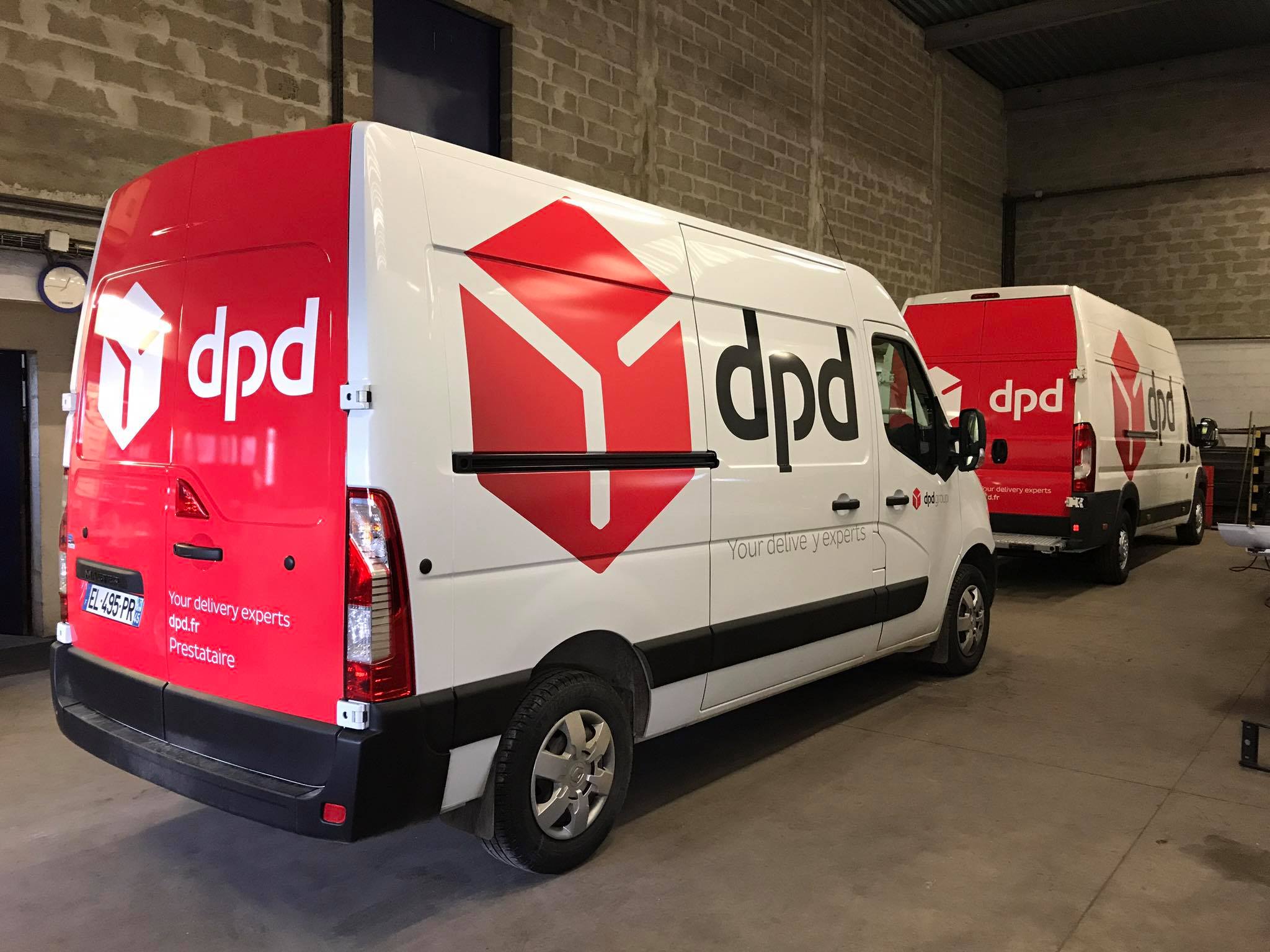 Flotte de camion DPD - Esopose, pour que la pose s’impose
